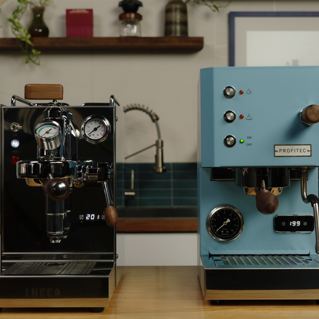 Single Boiler Comparison: LUCCA Solo vs. Profitec GO – Clive Coffee
