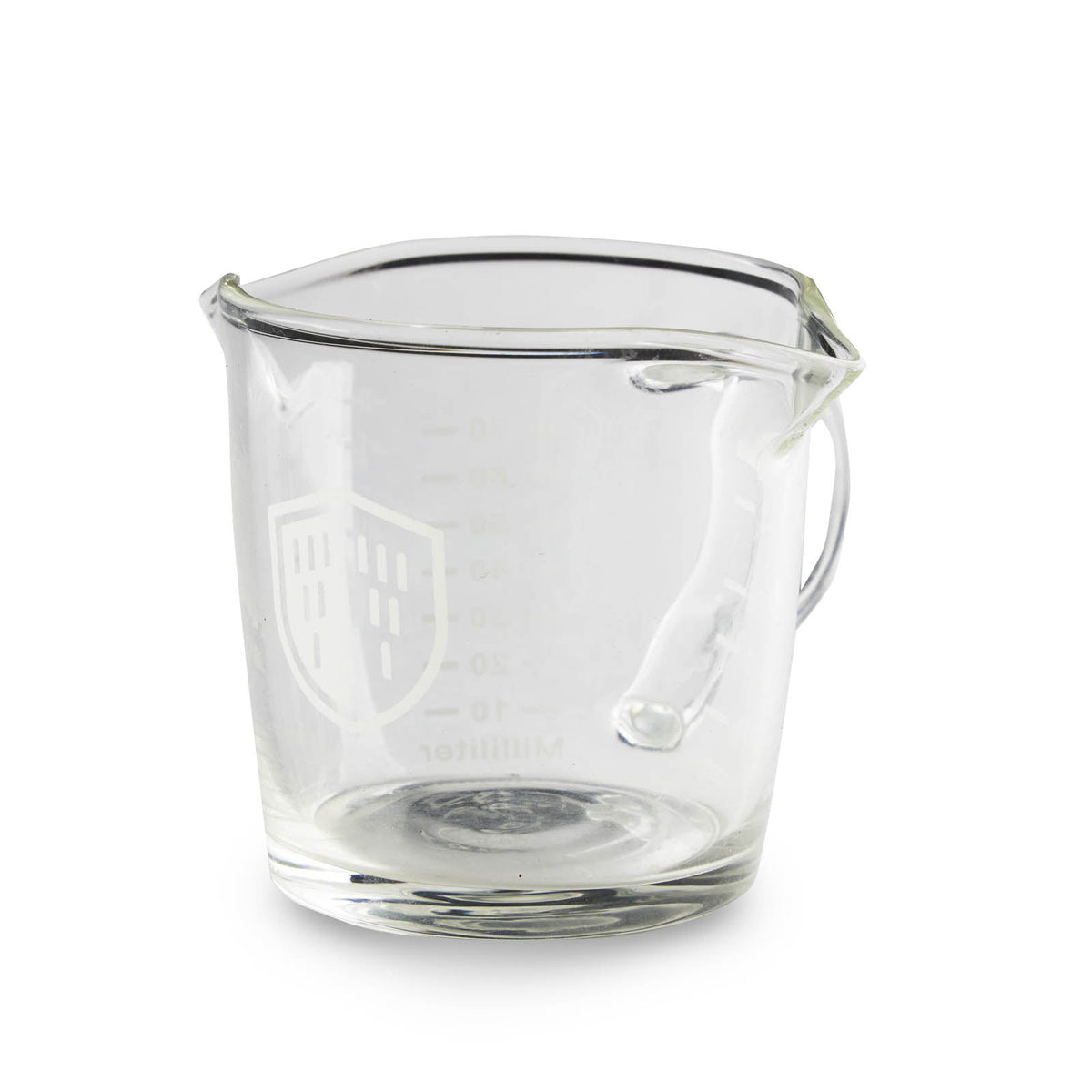LUCCA Shot Glass | Double-Spout 3 oz Espresso Glass | Clive Coffee