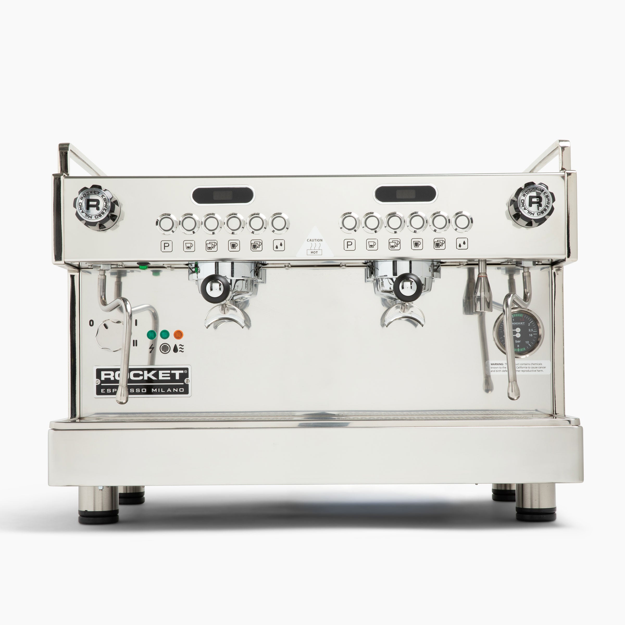 Rocket Boxer Timer Evo Commercial Espresso Machine - 2 Group – Clive Coffee
