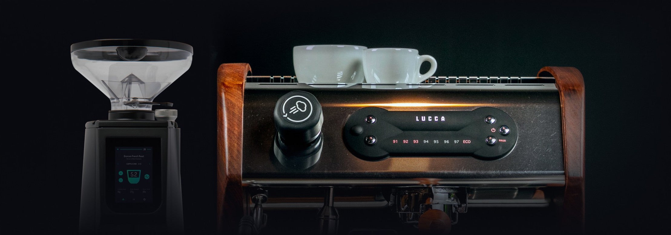 Lucca Espresso Machines & Premium Coffee Equipment – Clive Coffee